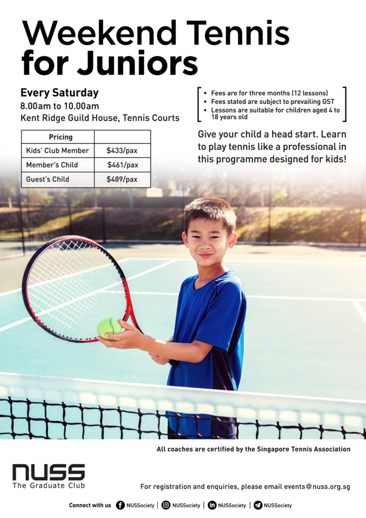 Weekend Tennis For Juniors - NUSS