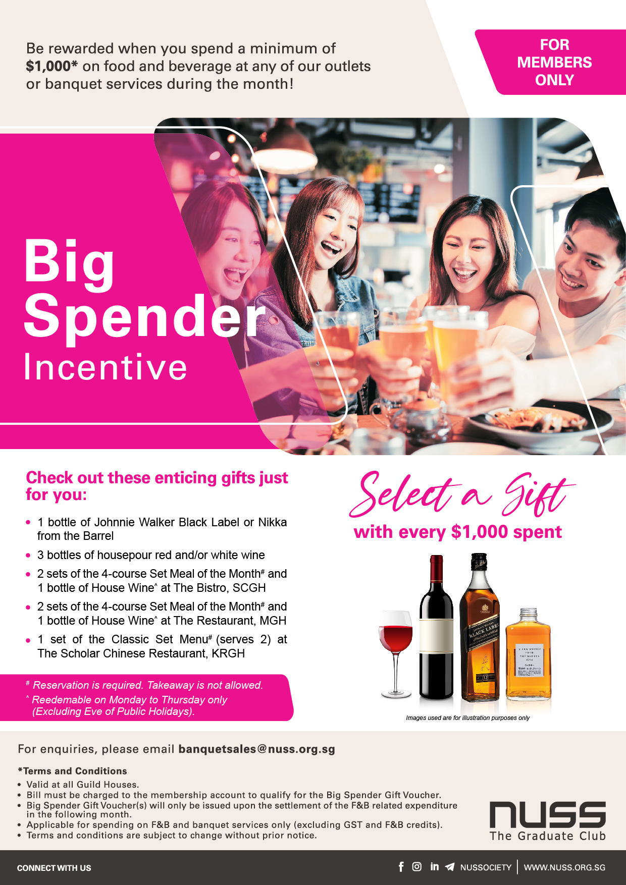 Big Spender Incentive - NUSS