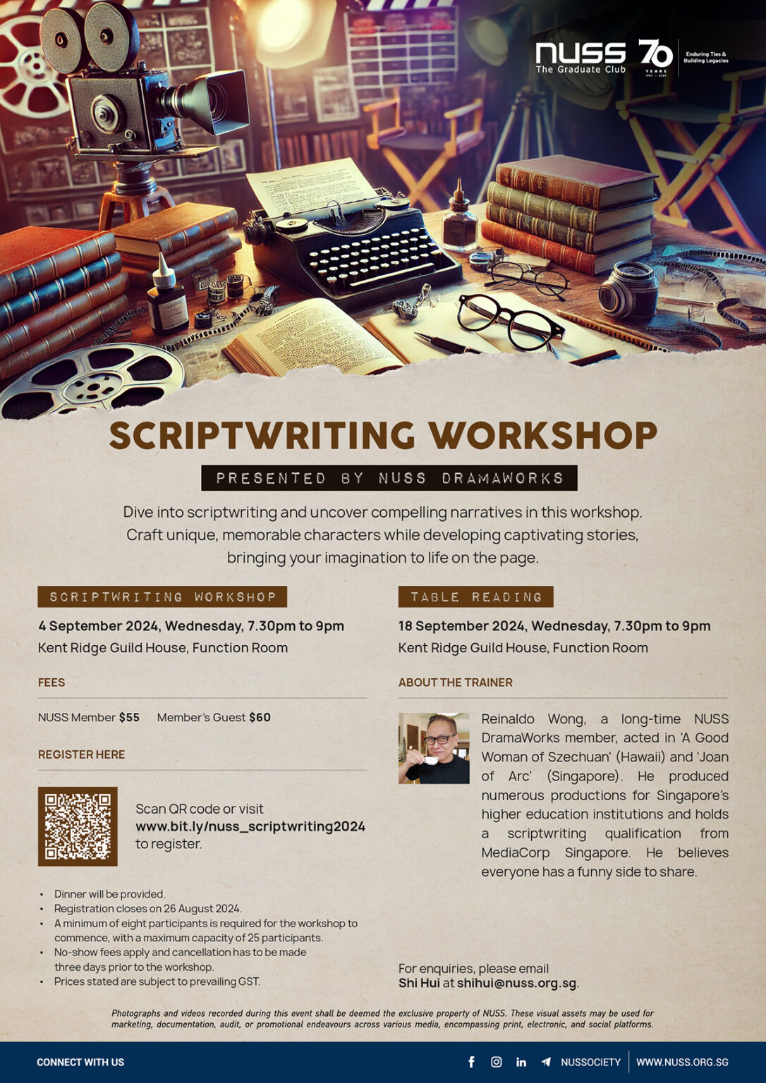 Scriptwriting Workshop - NUSS