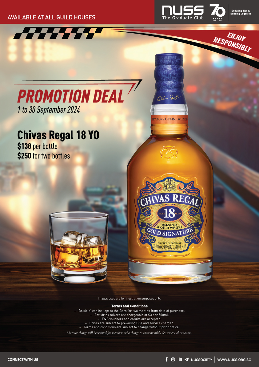 Chivas Regal Promotion (September 2024) - NUSS