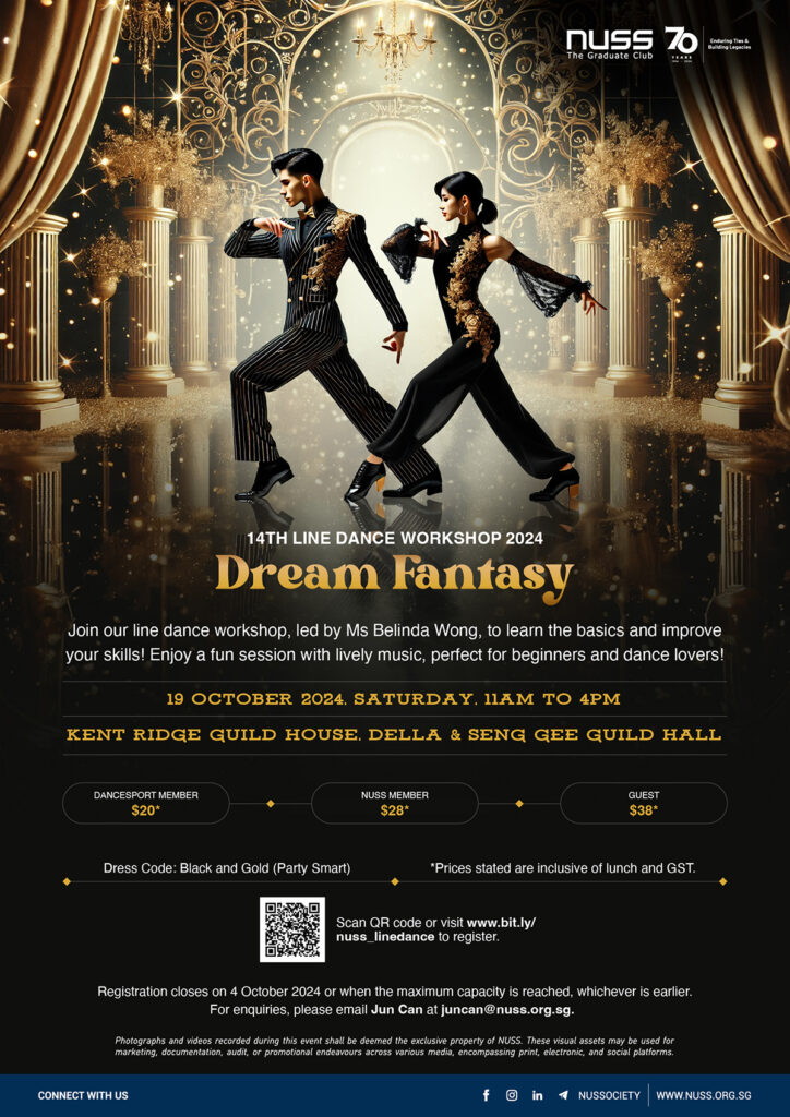 14th Line Dance Workshop: Dream Fantasy - NUSS