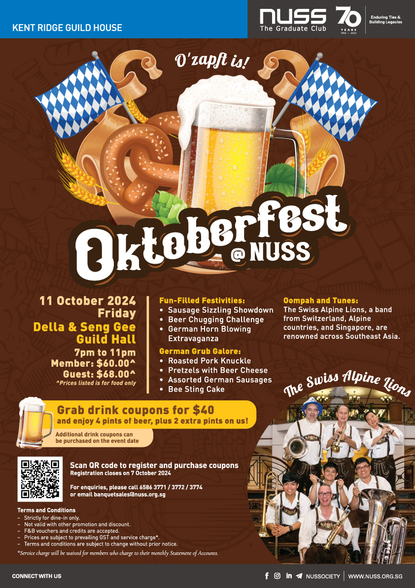 Oktoberfest at Kent Ridge Guild House - NUSS