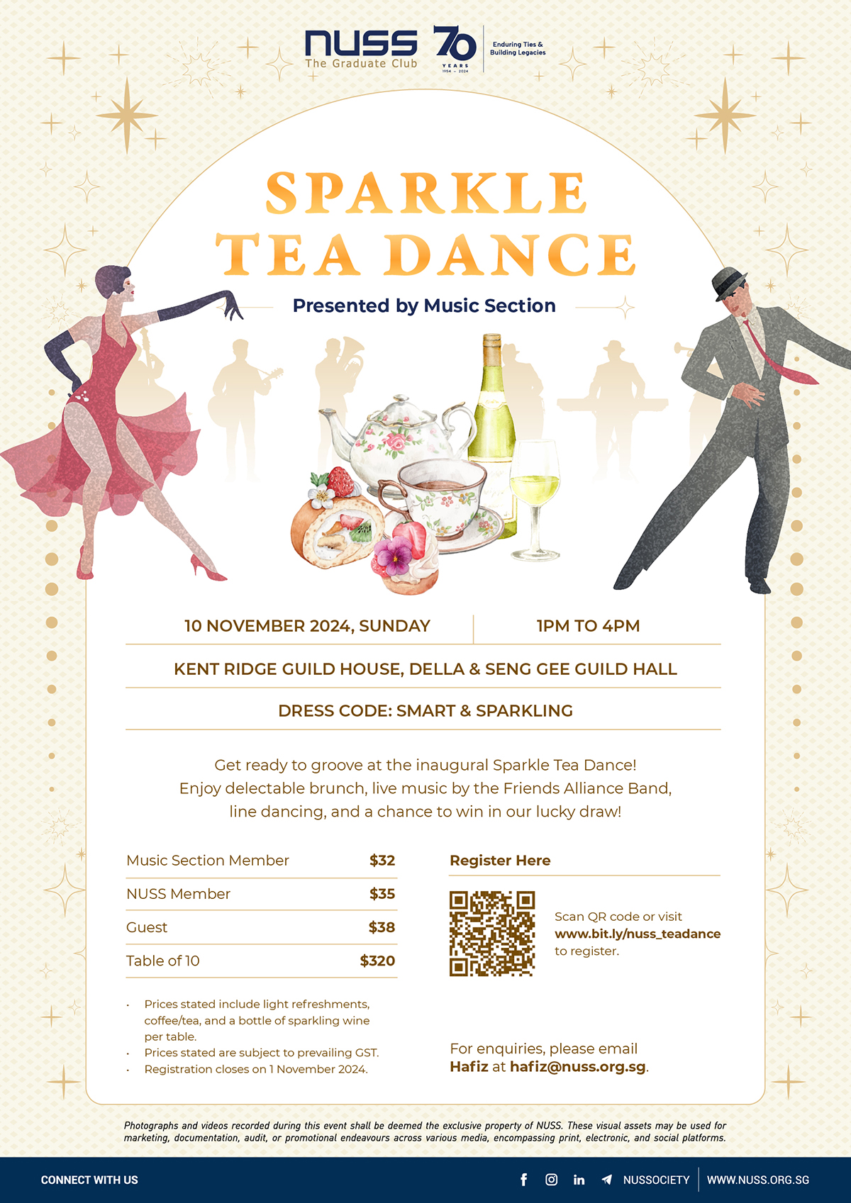 Sparkle Tea Dance - NUSS