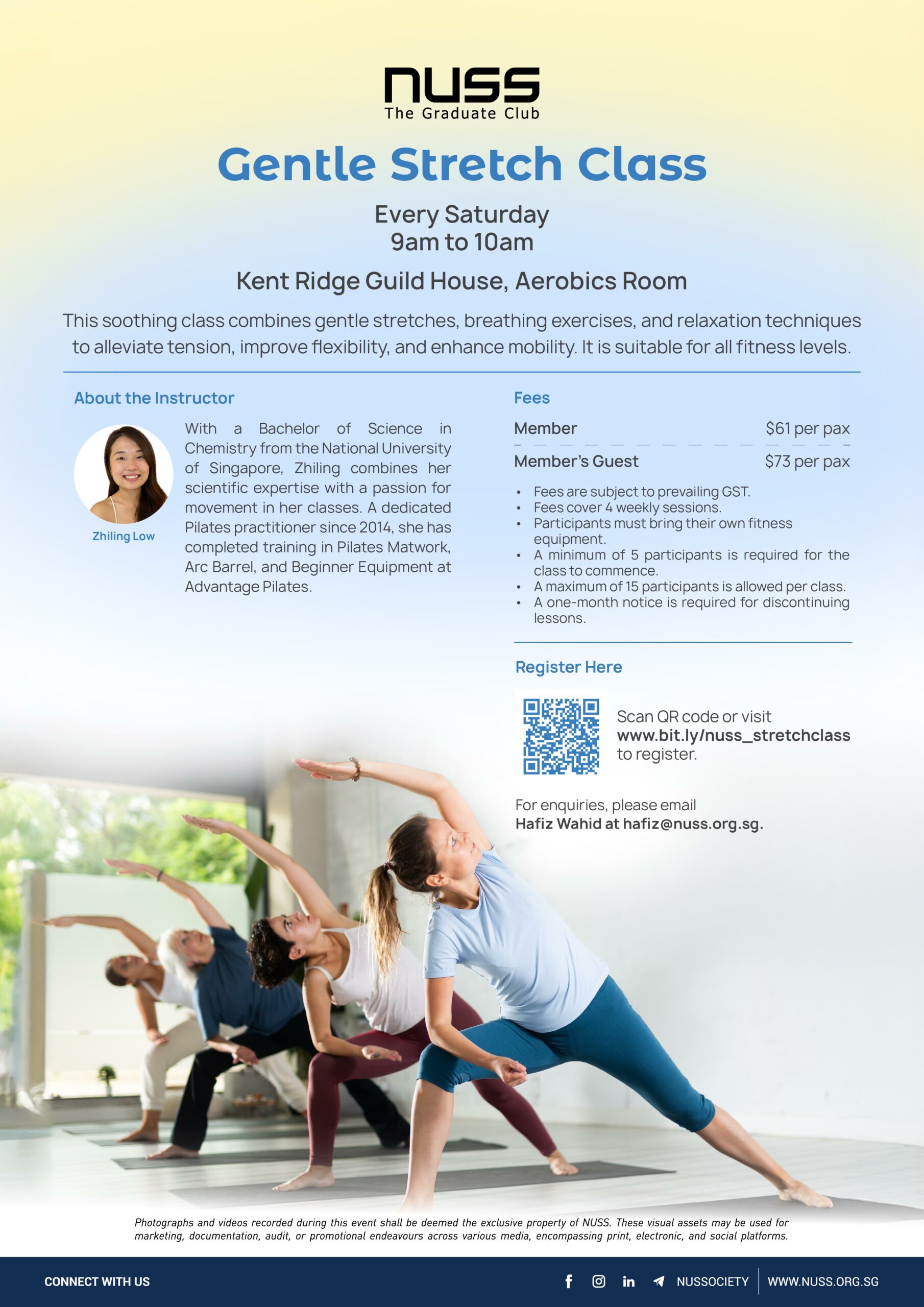 Gentle Stretch Class - NUSS