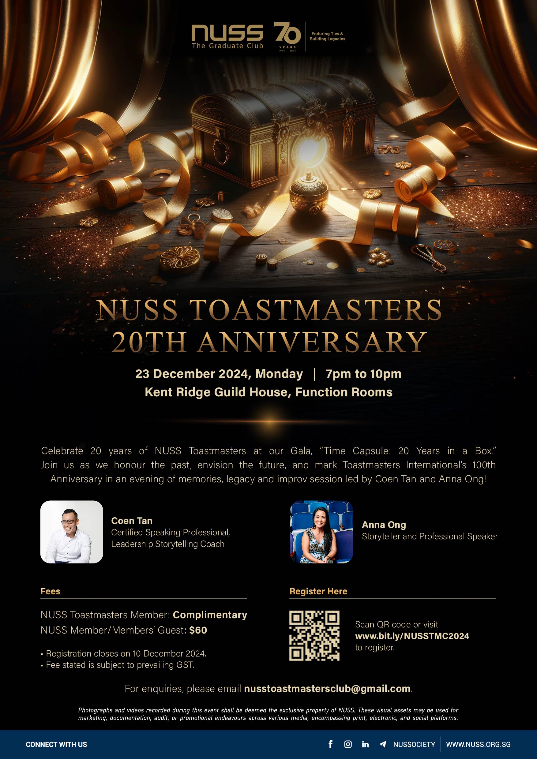 NUSS Toastmasters 20th Anniversary - NUSS