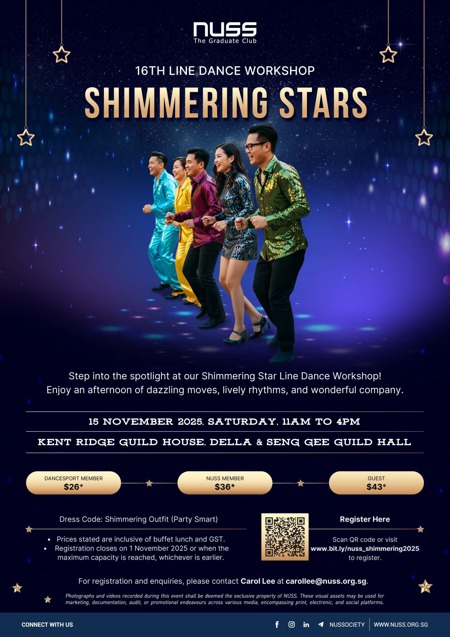 16th Line Dance Workshop - NUSS