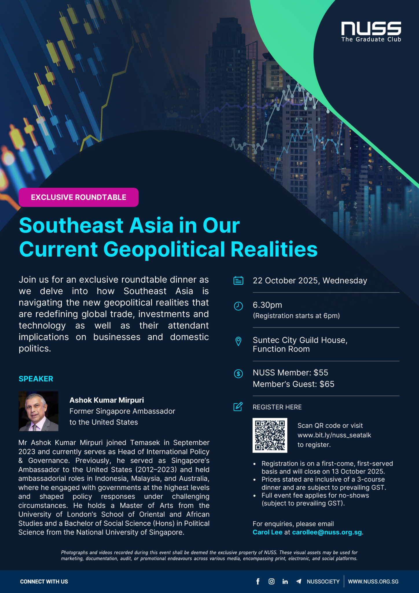 Southeast Asia in Our Current Geopolitical Realities - NUSS